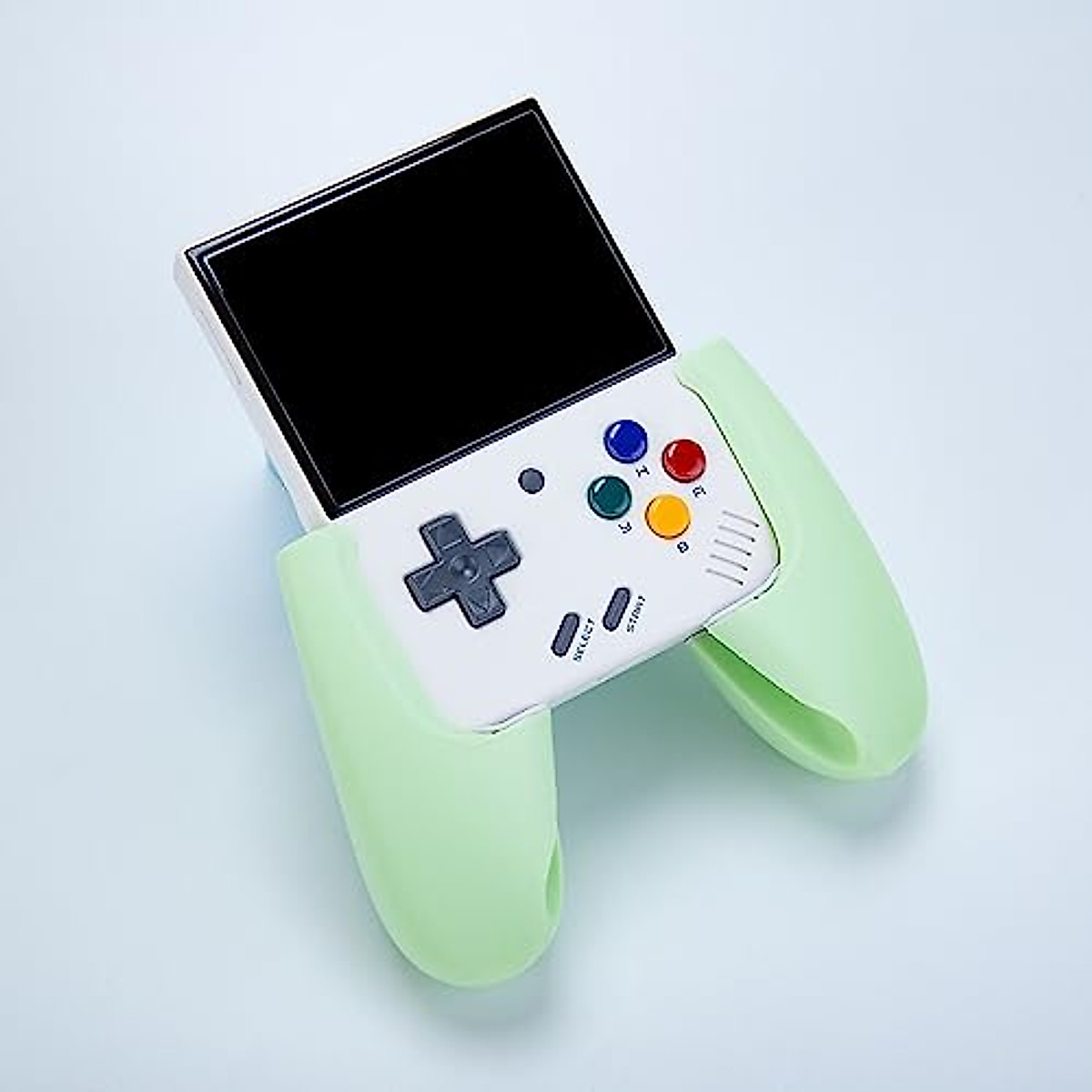 TIKIA DIY Game Controller Handle for Miyoo Mini Plus Portable Game Console Retro Game Console, Ergonomic Design for Comfortable Gaming