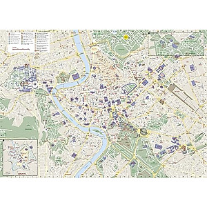 Rome Map (National Geographic Destination City Map)