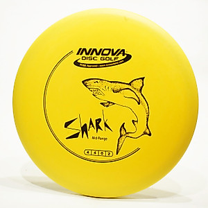 Innova DX Shark Disc Golf Midrange Disc, Pick Color/Weight [Stamp & Exact Color May Vary] Blue 175-176 Grams