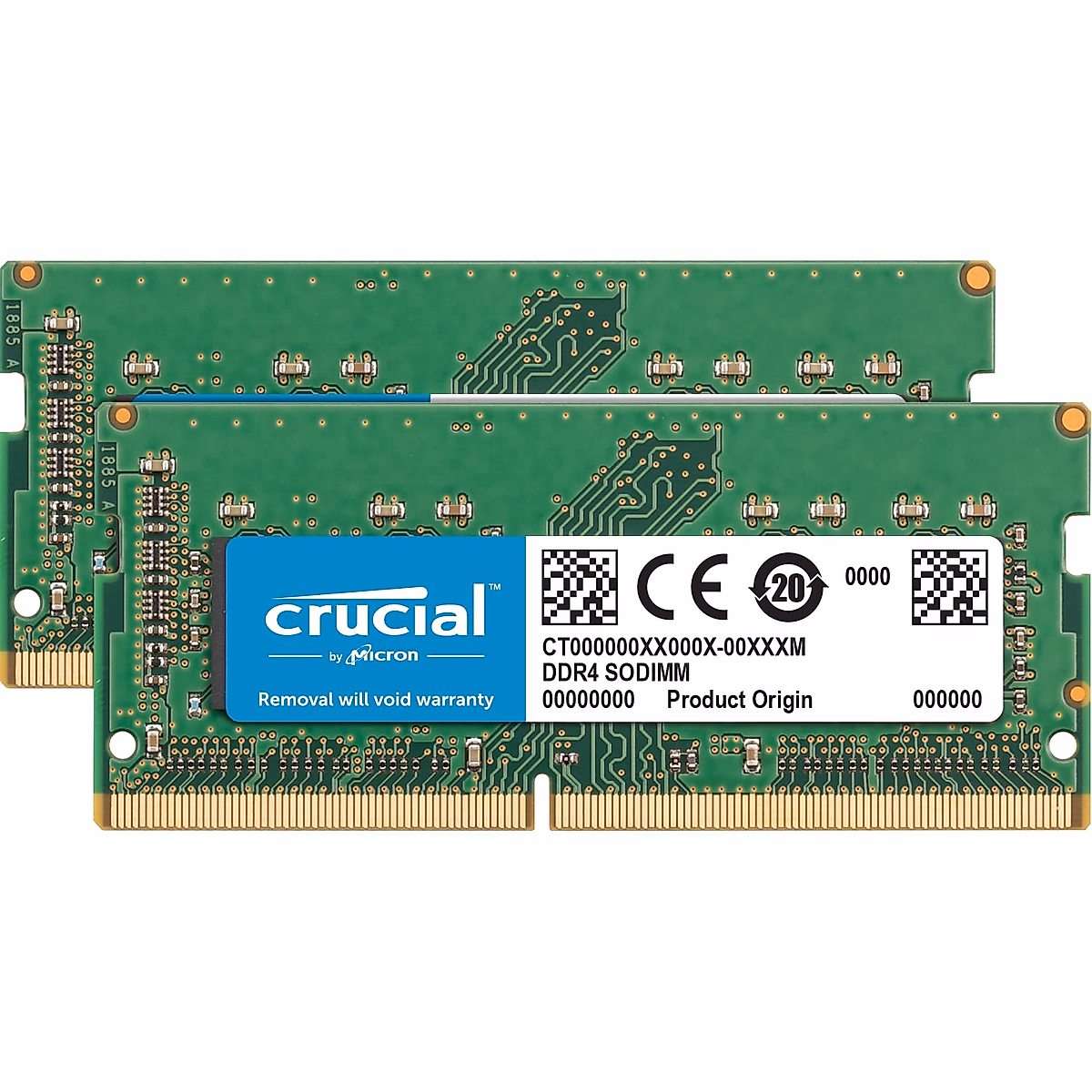 Crucial RAM 32GB Kit (2x16GB) DDR4 2666 MHz CL19 Laptop Memory CT2K16G4SFRA266