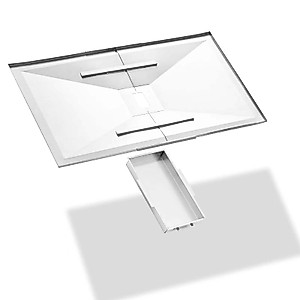 GHP 104-04013 DGB390SNP-D DGB390SNP Drip Pan Grill Replacement Parts for Dyna Glo Grease Tray DGB365GNP M365GMDG14 Landmann 42170 42172-D COSTCO 966686 Adjustable Drip Tray With Catch Pan Assembly