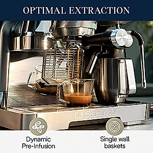 De'Longhi EC9665M La Specialista Maestro Espresso Machine, Stainless Steel, Silver,Black