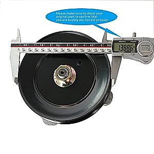 OKH New Parts Spindle Assembly Replaces MTD 918-04825B 918-04825B 918-05016 618-04825 with Mounting Screws