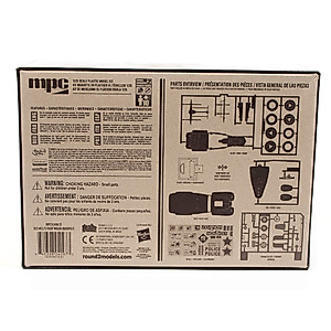 MPC 1933 Willys Panel Paddy Wagon (Monopoly) 2T 1/25th Scale Model Kit, red (MPC924M)