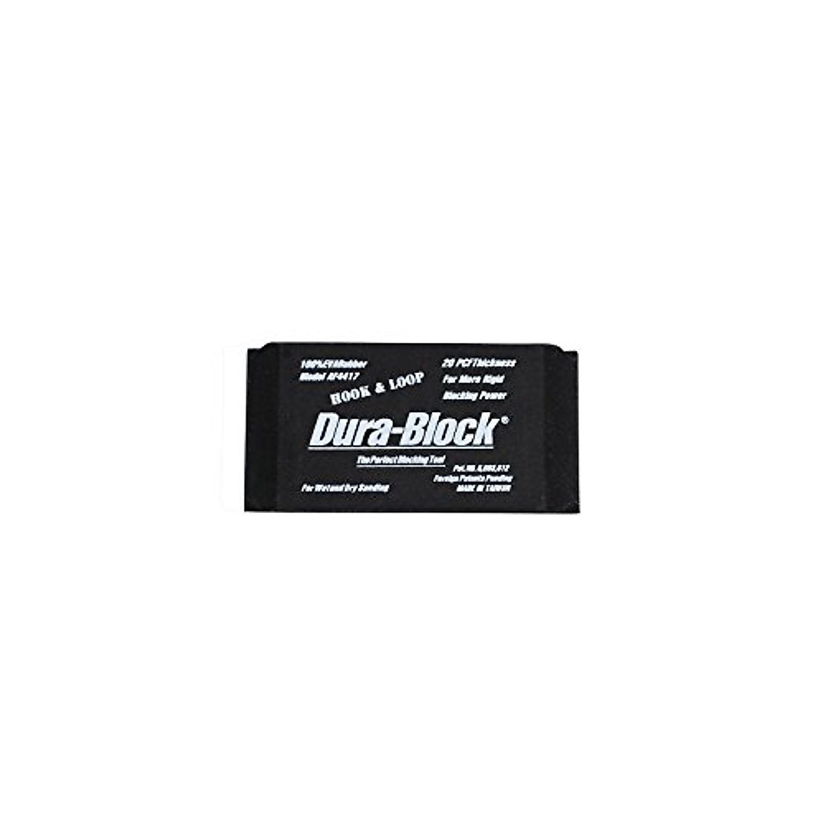Dura-Block (AF4417) Hook & Loop Black 5.25" Sanding Block