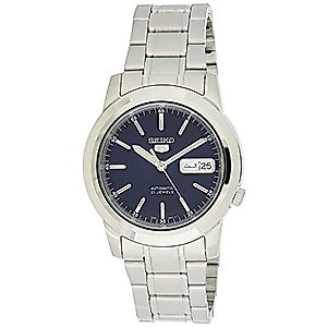 SEIKO Men's SNKE51K1S Stainless-Steel Analog with Blue Dial Watch