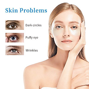 +WIS+ Under Eye Patches 60 Pcs With Collagen for Dark Circles, Puffy Eyes, Undereye Bags, Wrinkles, Hyaluronic Acid Eye Mask to Hydrating for Dry Skin