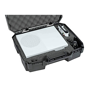 Case Club Compatible with Xbox One Carry Case. Fits X or S models in PRE-CUT Foam!