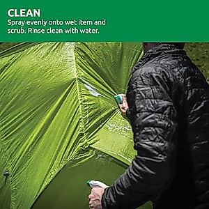 Nikwax Tent & Gear SolarWash, Cleaning, Waterproofing and UV Protector, Cleaner, Maintenance, Restores DWR Water Repellency on Outdoor Gear, Rain Fly, Canvas, Covers, Tarps, Backpacks, Accessories