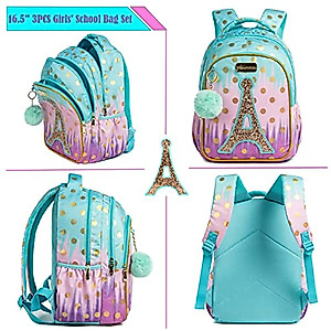 Pink Backpack for School Backpack - Kids Backpacks for Girls - Book Bag Kids Backpack Bookbag - Toddler Backpack School Bags for Girls -Mochilas para Ninas Mochila para Niñas -Girls Backpack for Girls