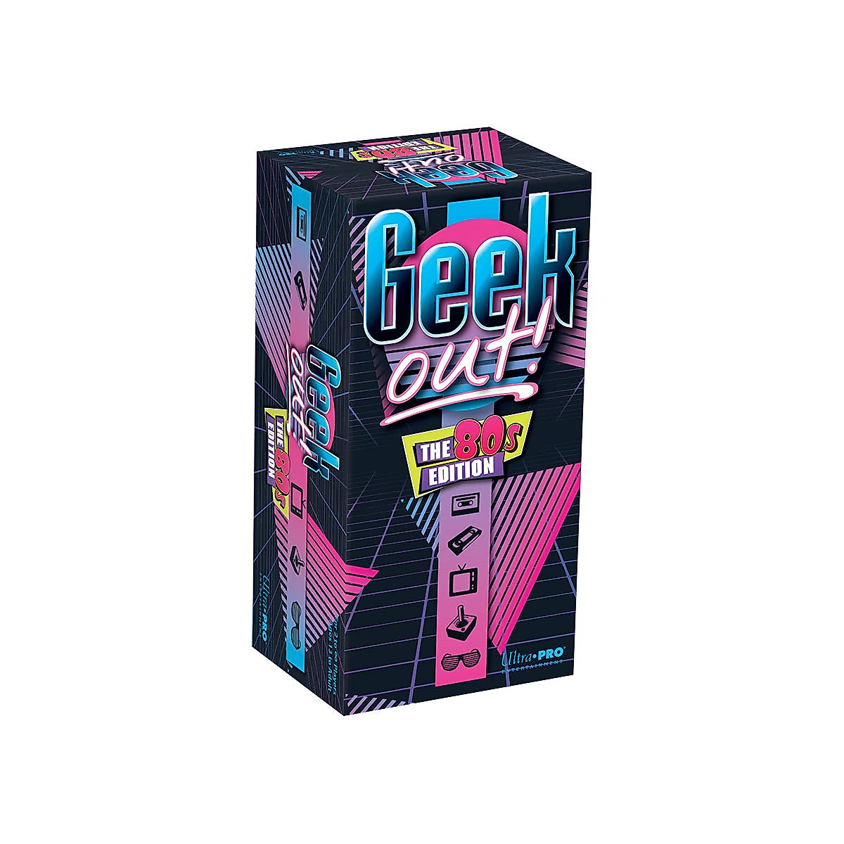 Geek Out! - 80's Edition, Pop Culture Party Game, Fun Bluffing Game for Adults, Family Friendly, Classic 80's Nostalgia, Social Game for 2+ Players