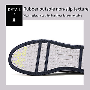 AX BOXING Mens Casual Shoes Fashion Sneakers Breathable Comfort Walking Shoes for Male(Aa Gray, Numeric_9)