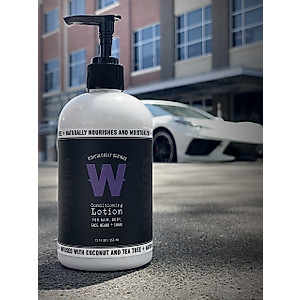 Woodlee’s by Men’s Ultimate Grooming – All In One Conditioning Lotion - Men’s Leave In Conditioner - Hair & Body Moisturizer – Shave And After Shave Lotion - Infused With Coconut Oil & Tea Tree Oil -