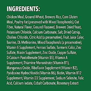 FELINE GREENIES Natural Dental Care Cat Treats Catnip Flavor, 21 oz. Tub