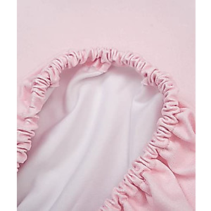 Harfirbe 6.5ft Round Backdrop Cover Baby Shower Baby Pink Background Birthday Party Decoration Children Theme Background