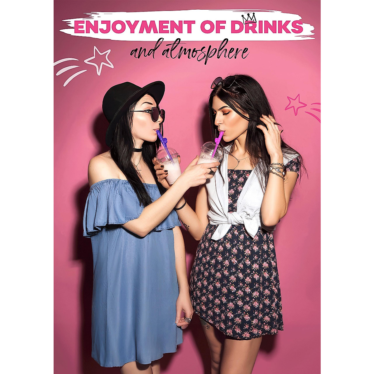 30pcs Bachelorette Party Straws Party Favors Naughty Straws Funny Hen Drinking Straws Willy Party Straws Naughty Straws for Bachelorette Party Hen Straws Naughty