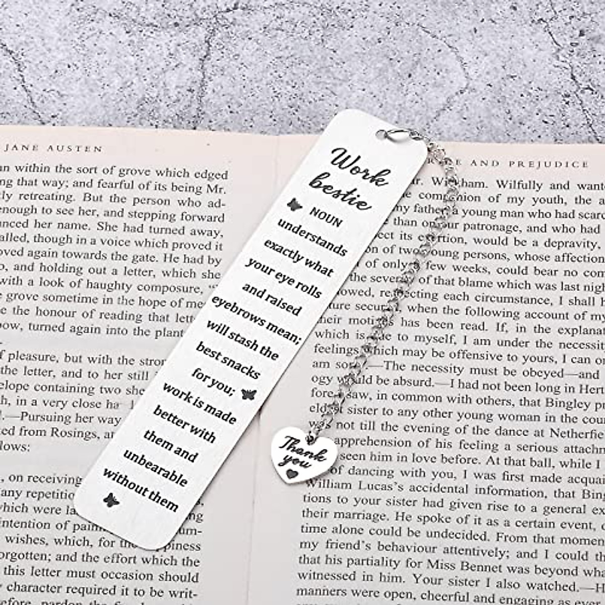 Employee Appreciation Gifts for Women Work Bestie Office Best Friend Bookmark Boss Lady Day Christmas Supervisor Leader Manager Colleague Leaving Retirement Thank You Farewell Going Away Men Her Him