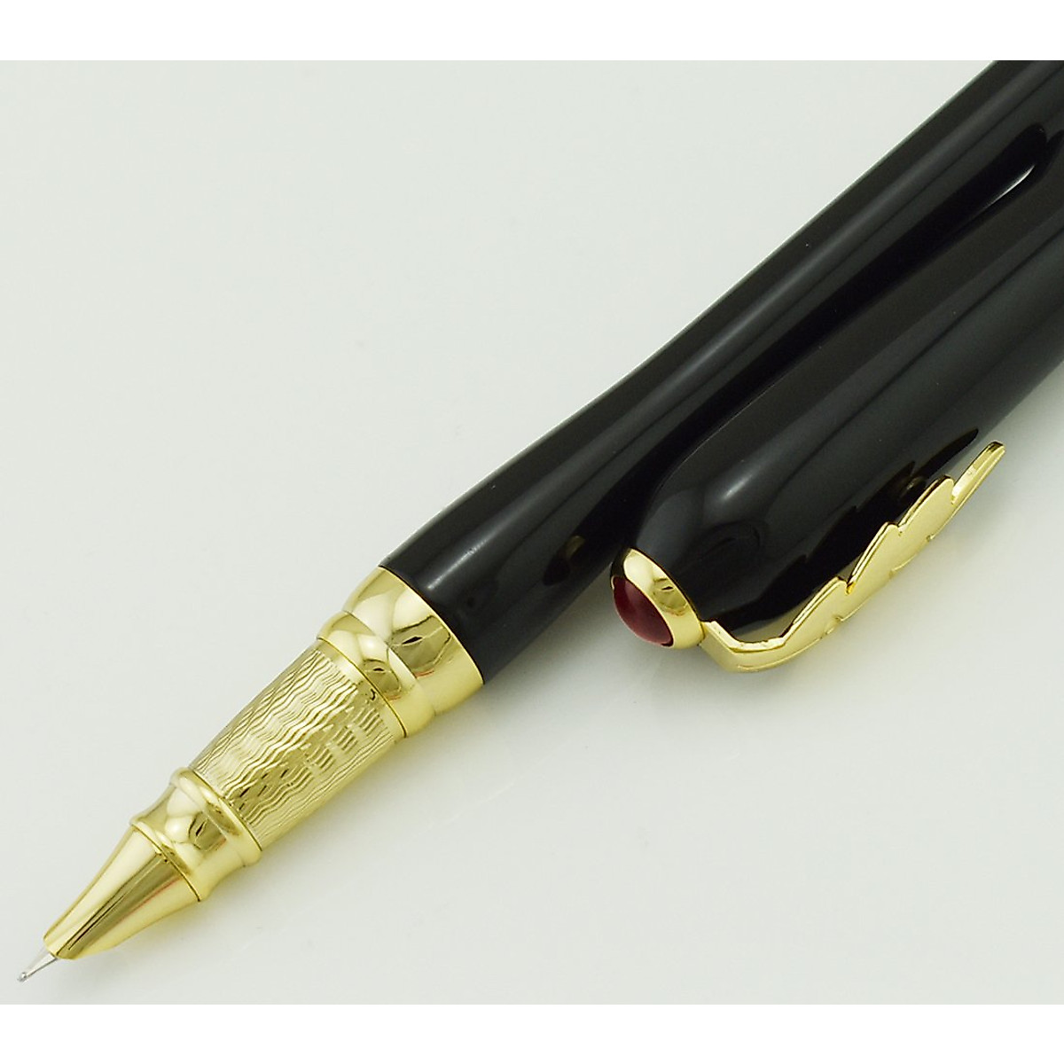 Picasso Greek Irene commemoration Fountain Pen Extra Fine Nib Black Color Bud Cap Leaf Clip Uniqu Style Gift Box Set