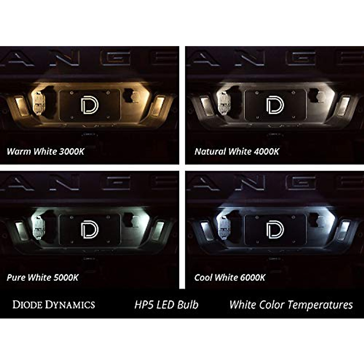 Diode Dynamics 194 HP5 LED Bulbs (Pair), Cool White (6000K)