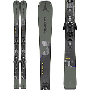 Atomic Redster Q6 Skis w/M 12 GW Bindings Mens Sz 164cm Green