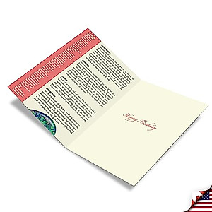 NobleWorks - 1 Jumbo Birthday Card with Zodiac Sign (8.5 x 11 Inch) - Astrology Birth Sign, Large Bday Greeting Card with Envelope - Libra J9448