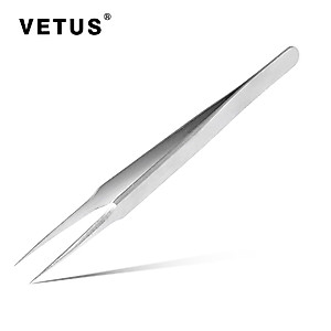 Vetus Tweezer Non-Magnetic Stainless Steel Pointed Tip 2-SA