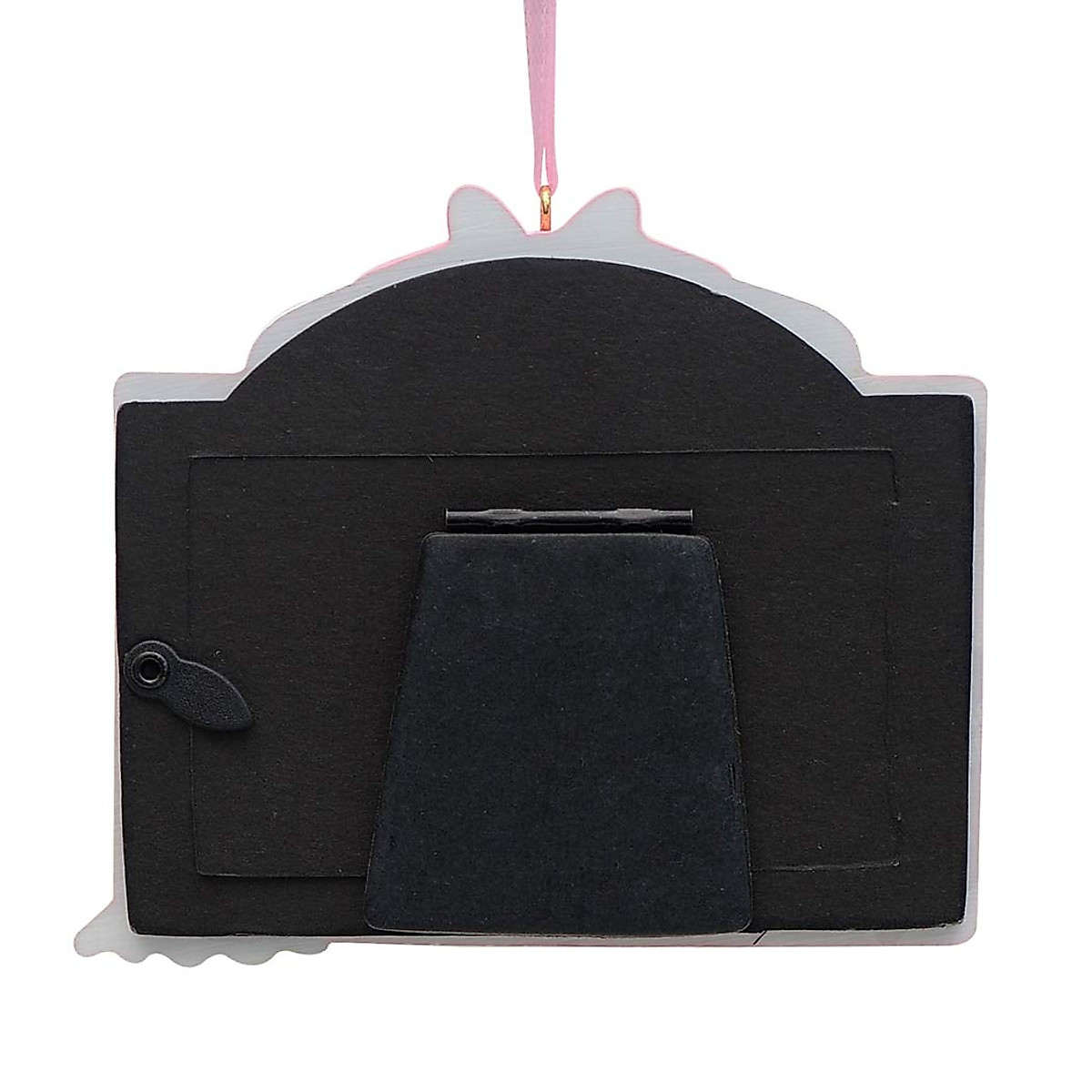 MAXORA Pink Photo Frame Baby Ornament - Personalized Baby's First Christmas Ornament - Custom Baby Shower Gifts for New Parents - Christmas Gifts for Grandkids - 2024 Christmas Photo Ornament