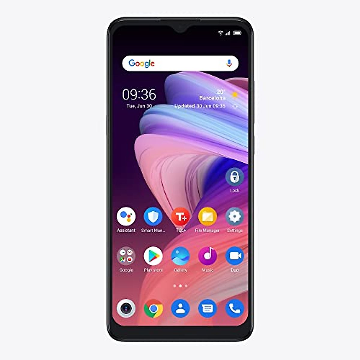 TCL 10 SE Unlocked Android Smartphone, 6.52" V-Notch Display, US Version Cell Phone with 16 MP AI Triple-Camera 4GB + 64GB, 4000mAh Fast Charging Battery, ICY Silver (Not Compatible with Verizon)