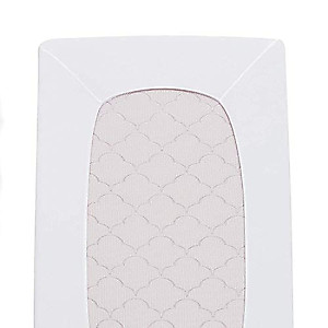 Newton Baby Waterproof Crib Mattress Pad | 100% Breathable Quilted Layer for Comfort & Universal Fitted Skirt for Secure Fit | Machine Washable | Crib Mattress Protector Pad Waterproof, 1 Pack
