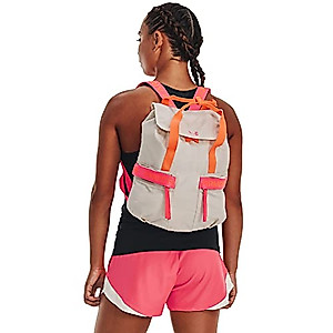 Under Armour Women's Favorite Backpack, (959) Fog/Orange Blast/Pink Shock, One Size Fits Most