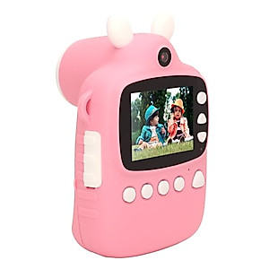 Kids Digital Camera, Print Camera for Kids, High Definition Screen with Printing Paper for Outdoor Play