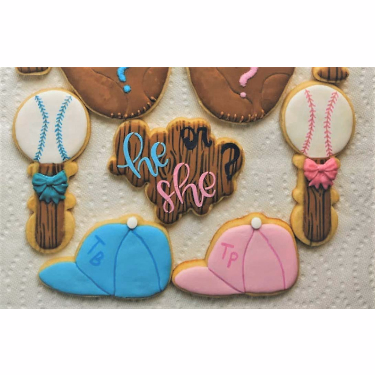 Baseball Hat Cookie Cutter, 3.75" Made in USA by Ann Clark