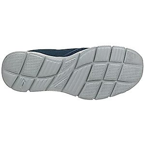 Skechers mens Equalizer Double Play Wide Slip On Loafer, Navy, 12 Wide US