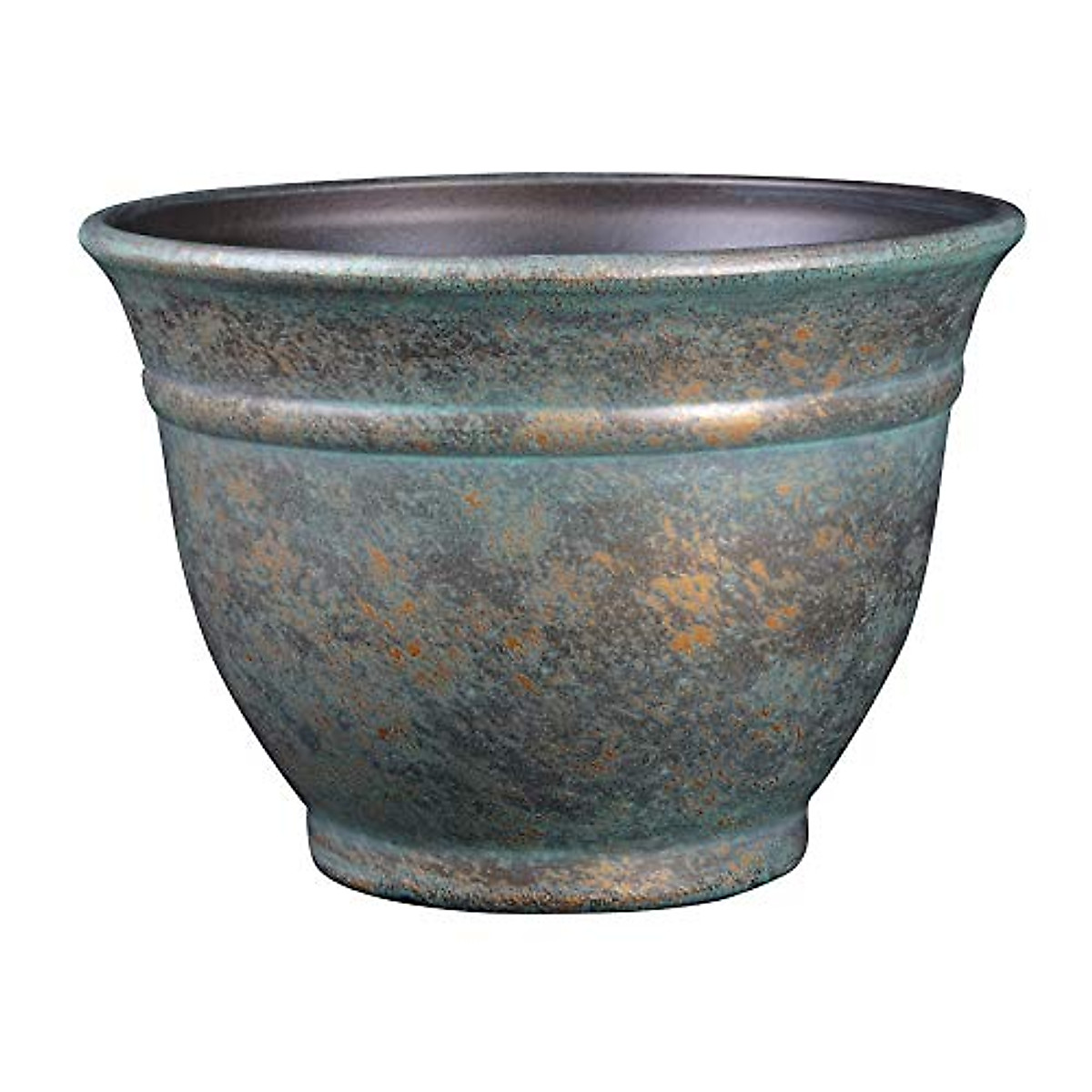 Classic Home & Garden 10509D 377R 9" Alena Planter, Weathered Copper