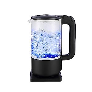 Murasakino Electric Kettle For Boiling Water,Fast Boiling Electric Tea Kettle, Hot Water Kettle Electric, Blue LED Light,Boil-Dry Protection, Auto Shut Off, BPA-Free Electric Glass Kettle.