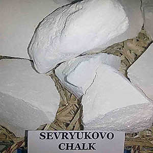 Chalk Edible Eating, Chalk Sevryukovo 1 Lb (450gr.), Natural Chalk