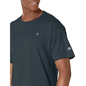 Champion mens Classic Jersey Tee Shirt, Granite Heather, Medium US