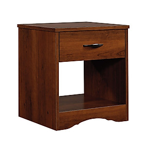 Sauder Beginnings Night Stand, Brook Cherry finish