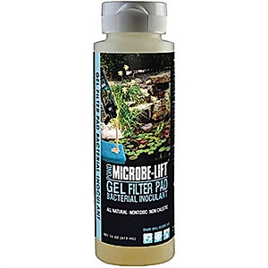 Microbe Lift 16-Ounce Pond Gel Filter Pad Bacterial Inoculant GEL16