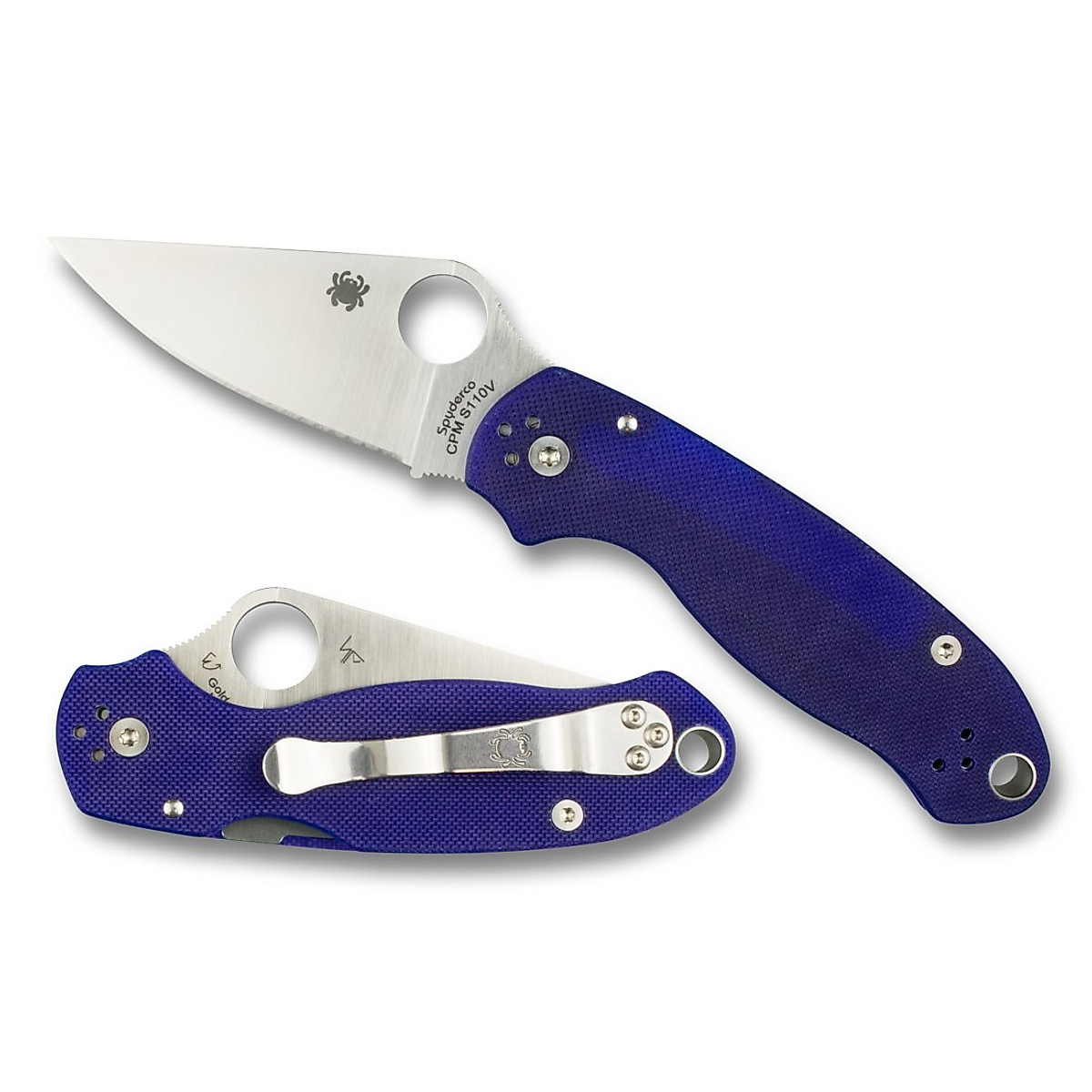 Spyderco PARA™ 3 G-10 MIDNIGHT BLUE CPM S110V