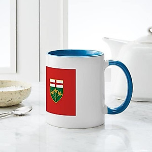CafePress Ontario Flag Mug Ceramic Coffee Mug, Tea Cup 11 oz
