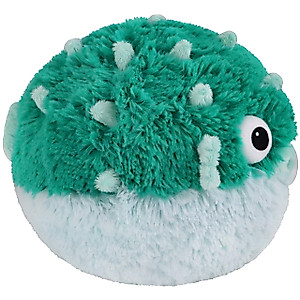 Squishable / Mini Teal Pufferfish - 7"