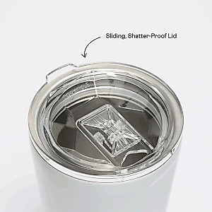 Corkcicle Marvel 24 Ounce Triple Insulated Stainless Steel Travel Cup Tumbler with Lid and Silicone Bottom for Hot and Cold Drinks, Captain America