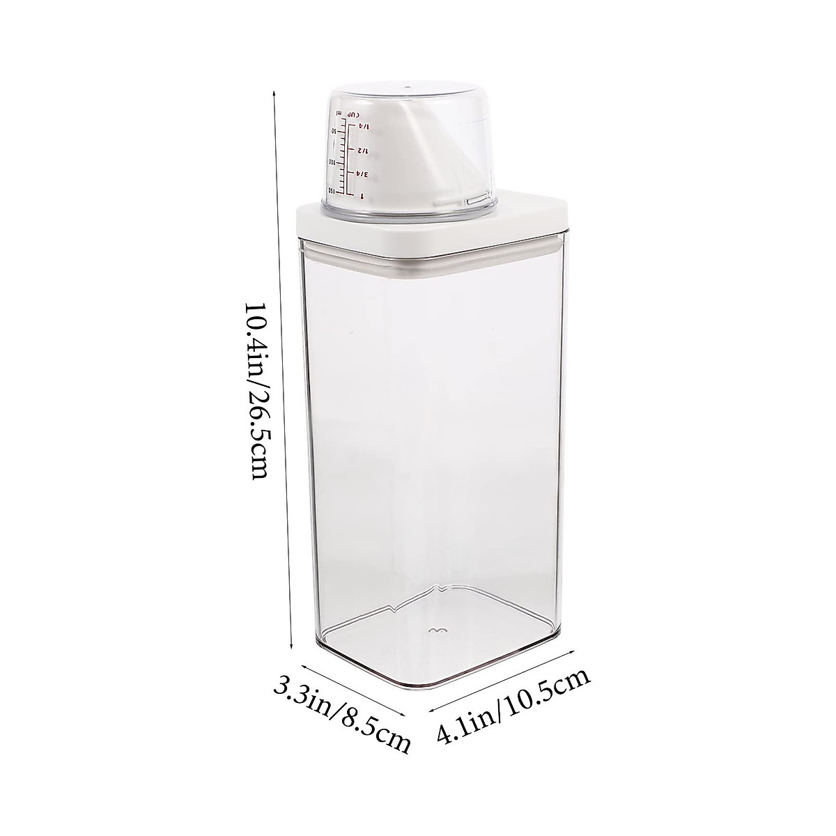 Rice Storage Container 52 Lbs/1500ml Rice Dispenser with Airtight Lid, Pour Spout and Measuring Cup, Food jars & Canisters Food Dispenser for Rice, Cereal, Flour, Oatmeal, Pet Dog Cat Food