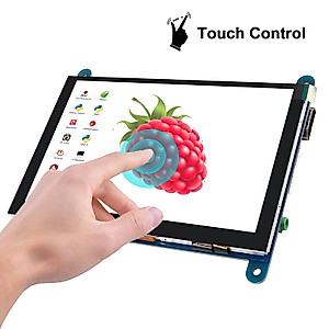DORHEA 5 inch for Raspberry Pi Display Module 5” Touch Screen 800x480 Pixel Touch Screen HDMI Display for Raspberry Pi 4 3 2 Model B RPi 1 B B+ A A+