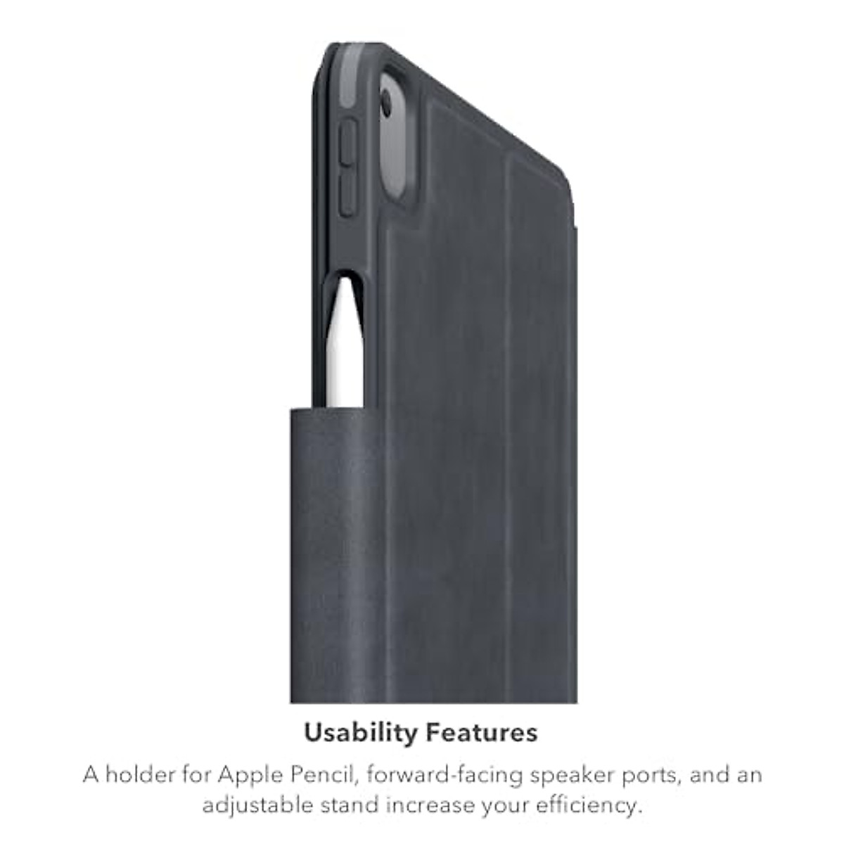 ZAGG - Pro Keys Wireless Keyboard with Trackpad and Detachable Case - Compatible with The Apple iPad 10.2"(Gen 7,8,9) - Charcoal