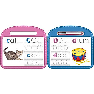 Write & Wipe ABC - Children's Novelty Learning Board Book - Wipe Clean - Alphabet - Educational