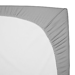 American Baby Company 3 Pack Fitted Pack N Play Playard Sheet 27" x 39", Soft Breathable Neutral 100% Cotton Jersey Pack and Play Sheet, Gray Star/Zigzag, for Boys and Girls, Fits Most Mini Crib
