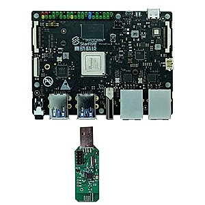 youyeetoo StarFive VisionFive2 RISC-V Single Board Computer, 4G Early Bird with WiFi dongle, StarFive JH7110 with RISC-V U74, Dual LAN Port with 2 x 1Gbit (Version B)