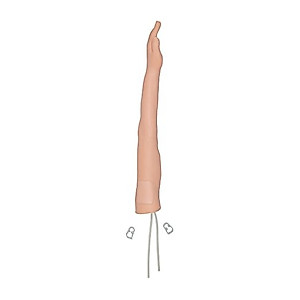 IV Practice Traning Arm - Phlebotomy and Venipuncture Practice Arm - Designed for Training and Perfecting IV + Phlebotomy + Venipuncture Procedures and Techniques